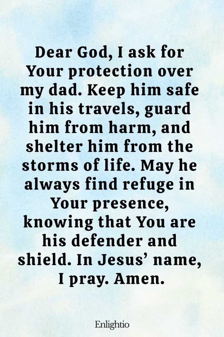 Prayers for Dad (20 Heartfelt Examples)