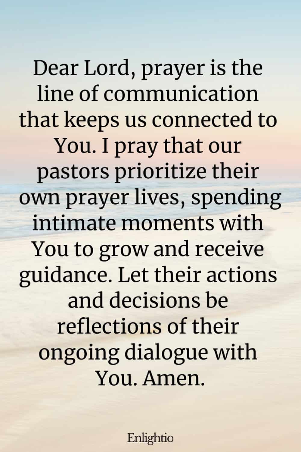 29 Prayers for Pastors (+ Bible Verses)