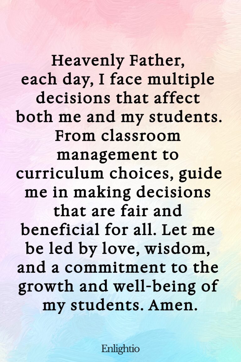 37 Encouraging Prayers for Teachers (+ Bible Verses)